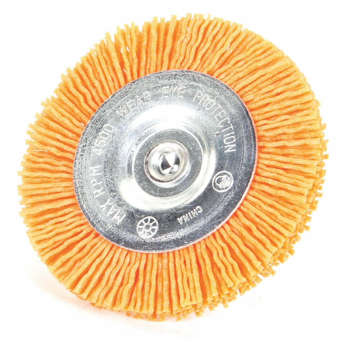 Weiler Wire Wheel Brush,3",1/4",4,500 RPM 90435 - Walmart.com