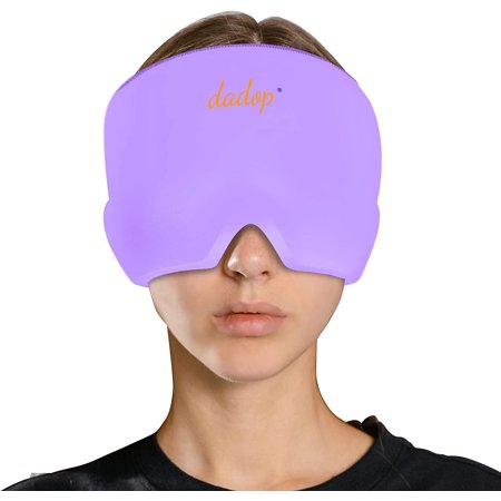 Dadop Migraine Relief Cap Headache Hat, Gel Ice & Cold Therapy Headache ...