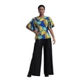 BAZINRICHE Women Kente Ankara Print Blouse African Loose Tunic Tops ...