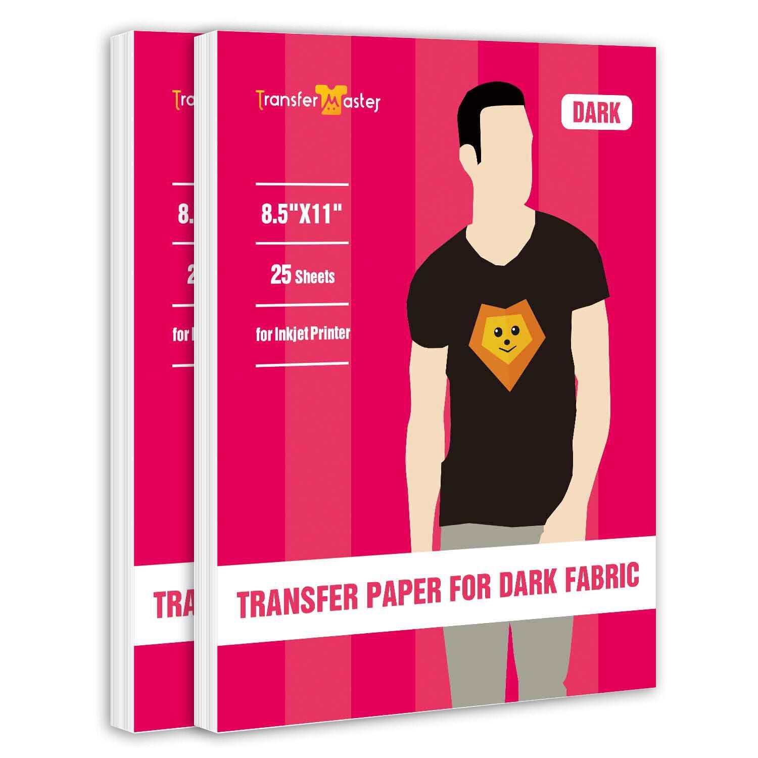 Transfer Master Printable Heat Transfer Paper For Dark T Shirt 50 transfer-master-printable-heat-transfer-paper-for-dark-t-shirt-50