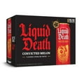 Liquid Death Watermelon Flavored Sparkling Water, 19.2 oz King Size ...