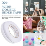 2 Rolls Duct Tape Double Sided Tape for Scrapbooking Two Sided Tape ...