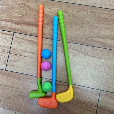 My Mini Golf Kids Children's Toy Course Putter Game - Front Nine Set ...
