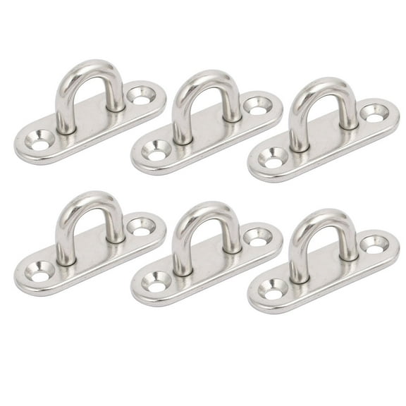 Unique Bargains 304 Stainless Steel 5mm Thick Open Ring Oblong Sail ...