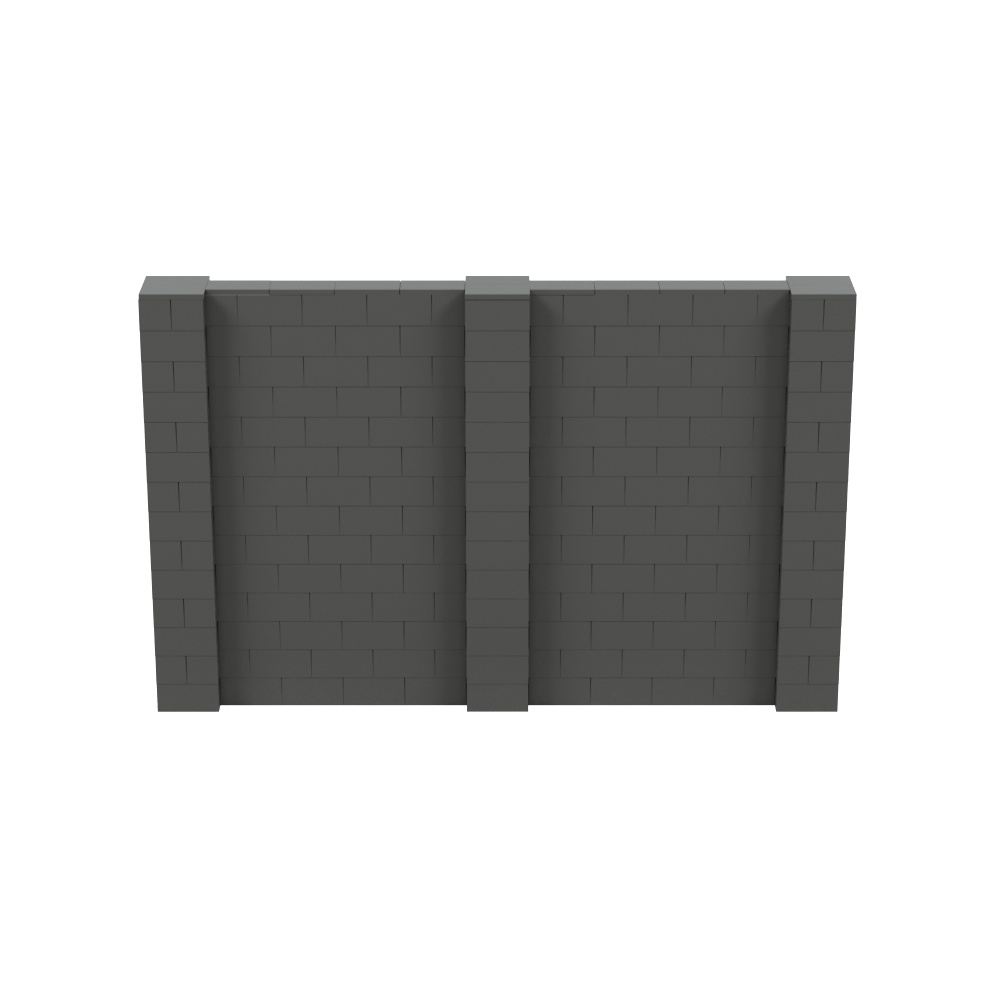 EverBlock 11’ x 7’ Wall Kit | Modular Building Blocks | Wall System for ...
