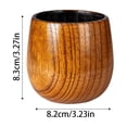 Carbonized Jujube Wood Cups - Large Belly Cup and Small Wine Cup Set ...