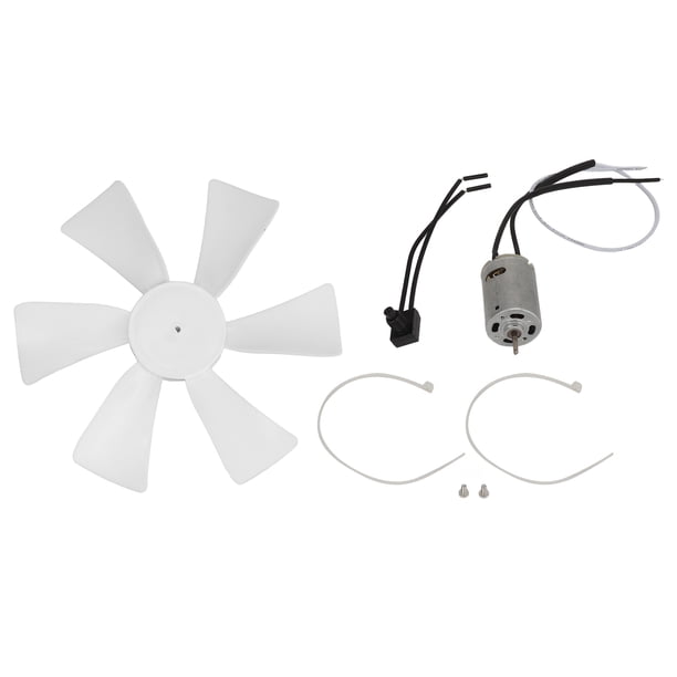 MAYUJIAA 6 Inch RV Vent Fan Blade Replacement Exhaust Fan with 12V ...