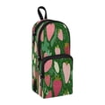 Backpack Pencil Case, 3 Compartment Large Capacity Oxford Fabric Pencil ...