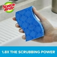 Scotch-Brite Non-Scratch Kitchen Scrubber, Cleaning Dishes Sponge, 6 ...