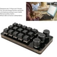 FC-One Handed Mechanical Gaming Keyboard, 15 Keys 3 Knobs Gaming ...