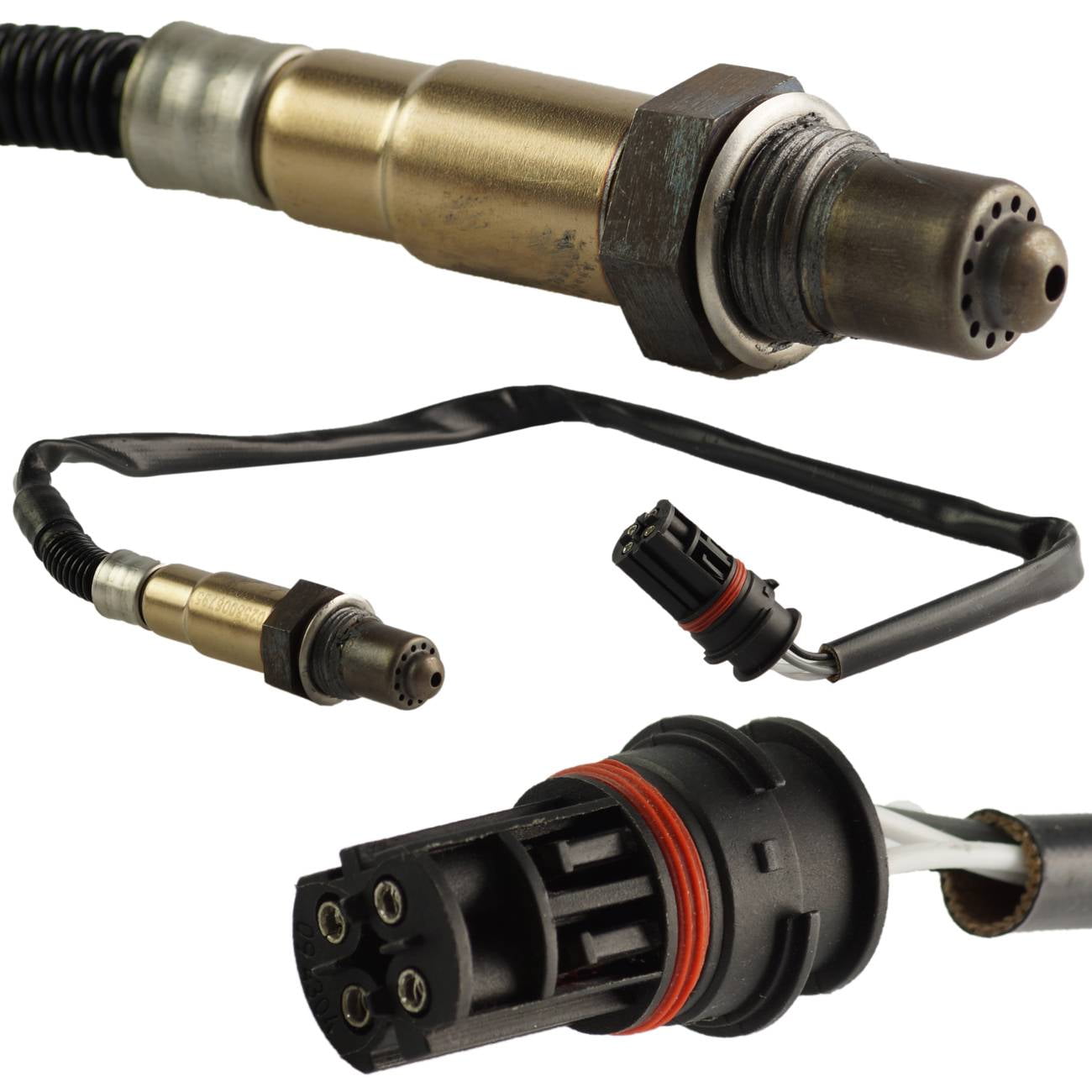 Bapmic 11787545074 Downstream 4 Wire Lambda O2 Oxygen Sensor for BMW ...
