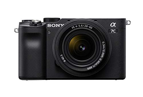 Restored Sony Alpha 7C Full-Frame Compact Mirrorless Camera Kit - Black ...