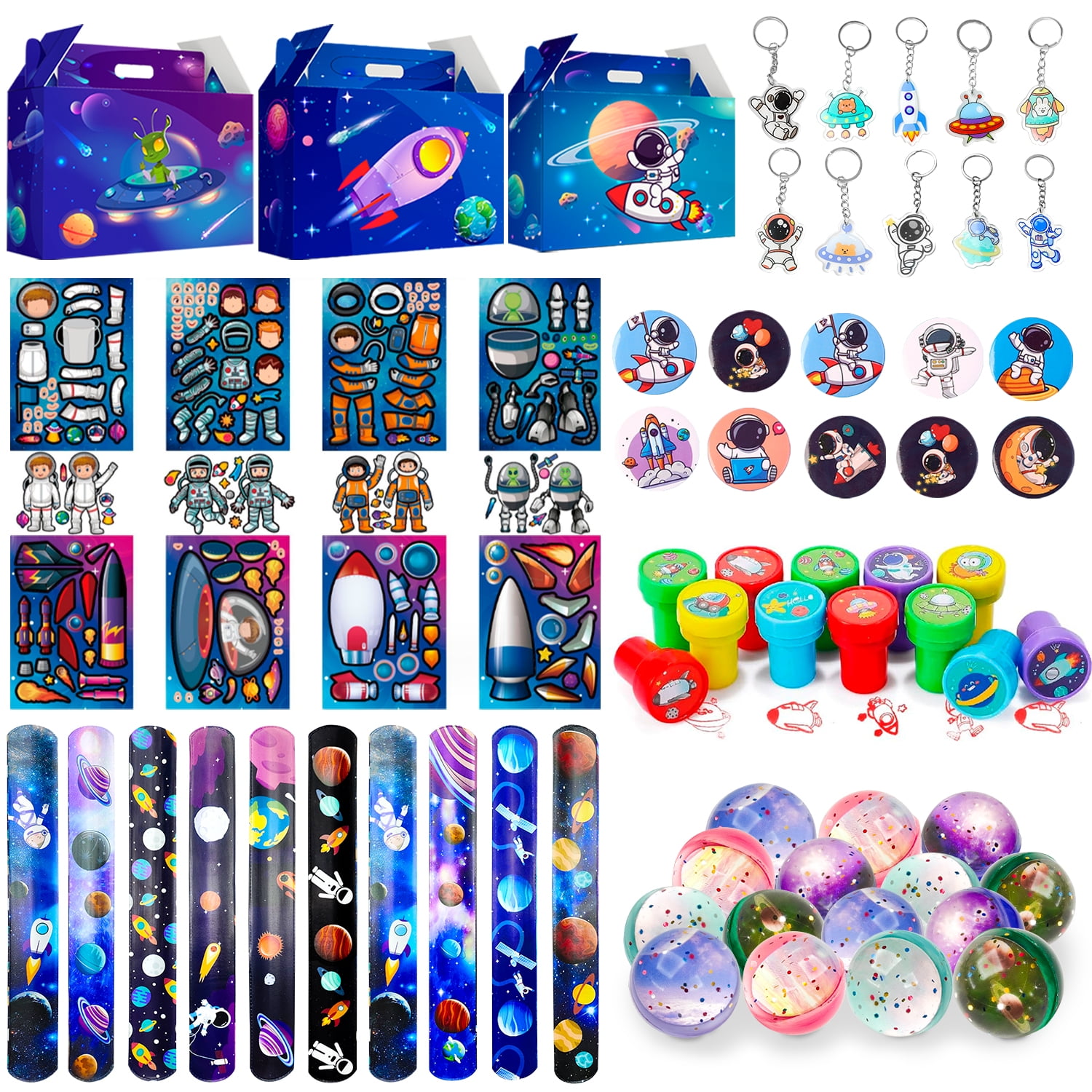Click here for Inboxxarty Space Party Favors - 70pcs Space Themed... prices
