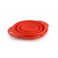 Dexas Collapsible Silicone 10 In. POP Colander, Red - Walmart.com