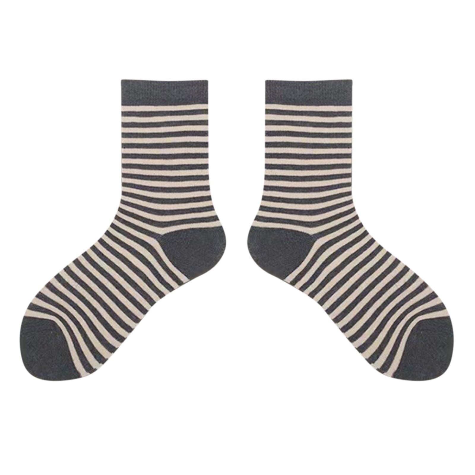 Click here for Clearance!uooqdmx Crew Socks For Women  Striped So... prices