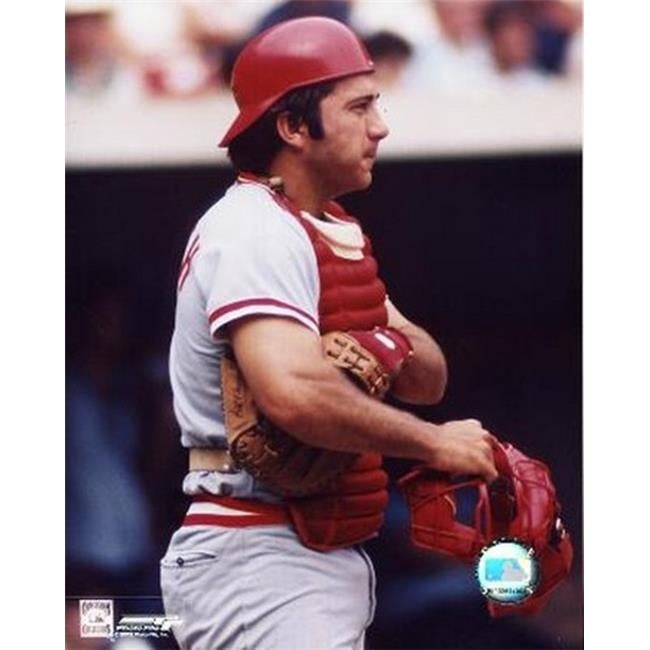 Johnny Bench - Holding catchers mask Sports Photo - 8 x 10 - Walmart.com