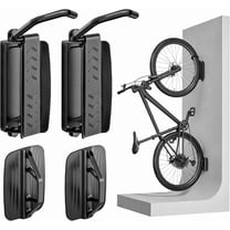Heavy Duty Swivel Bike Wall Mount, 77 lb Capacity Bike Rack for Garage ...