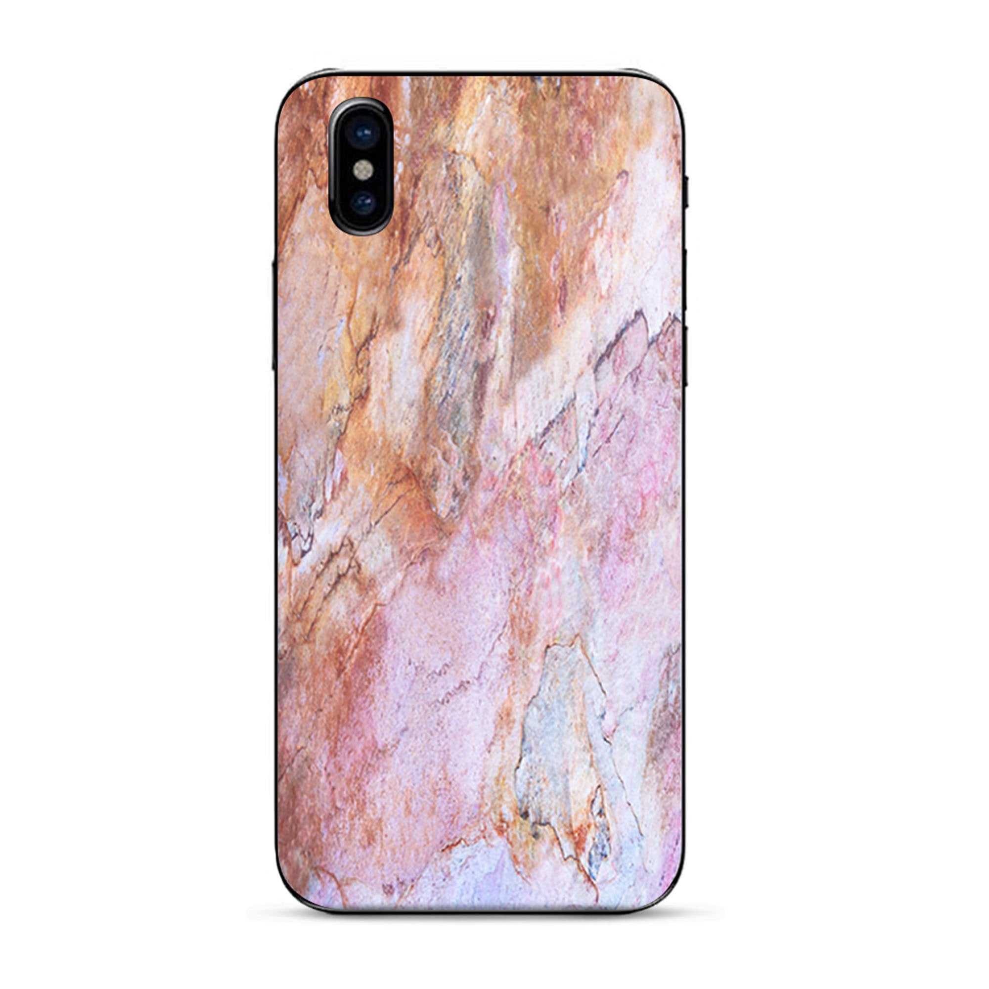 Skin for iPhone X Skins Decal Vinyl Wrap Stickers Cover - Rose Peach ...