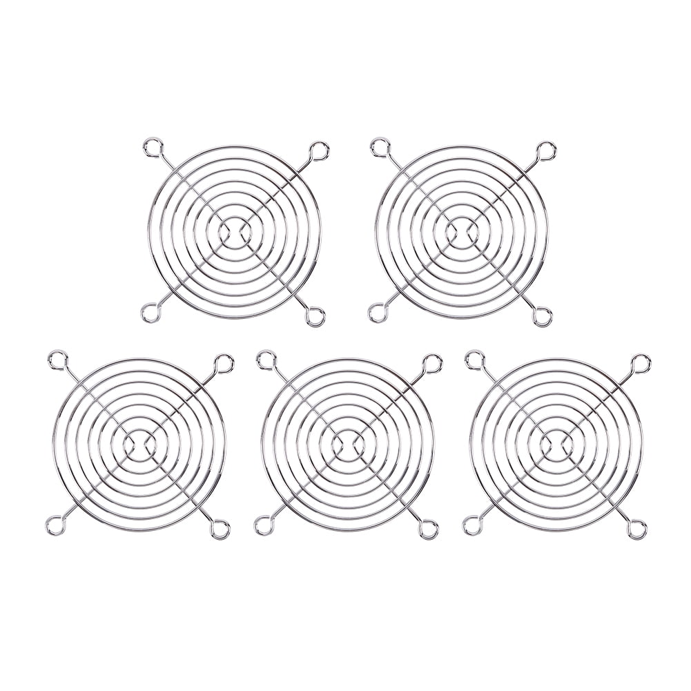Btafrte 5pcs PC Case Fan Grills Computer Cooling Fan Finger Guard ...