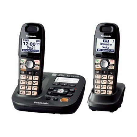 Panasonic KX-TG6592T - Cordless phone - answering system with caller ID ...