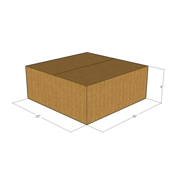 5 Corrugated Boxes 20x20x8 32 ECT - New for Packing or Shipping Needs ...