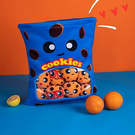 Soft Cheesy Puff Plush Toy,Cheese Puff Plush Toy Cute Snack Filled ...