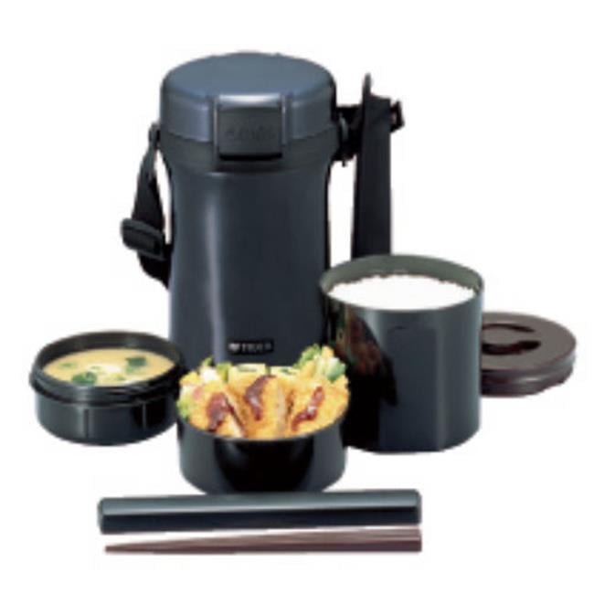 Tiger Lunch Box Set 1.7L Include Rice Container - Black - LWUA171HD4 ...