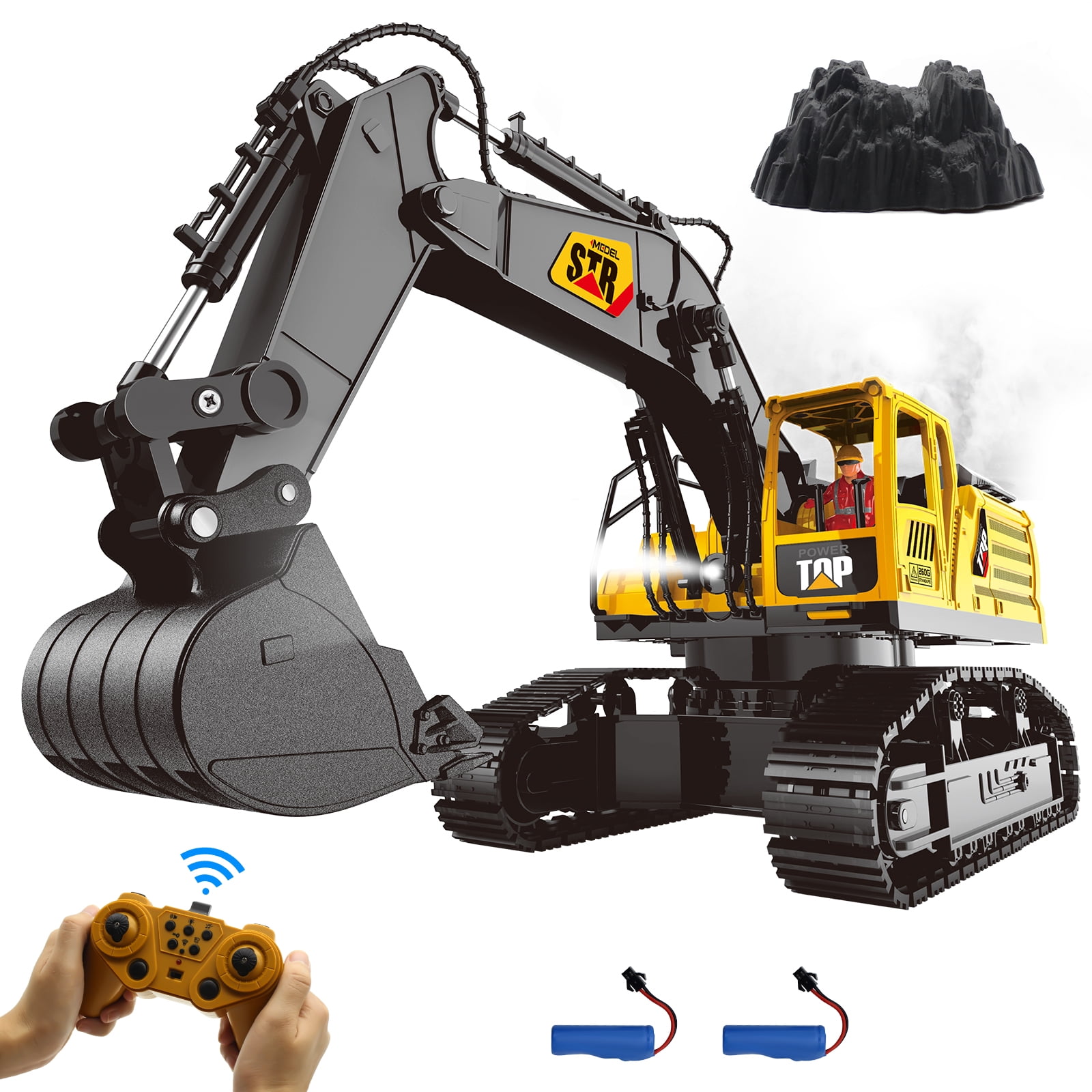 Click here for Fisca 14 Channel Remote Control Excavator Toy  Kid... prices