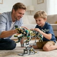 Mechanical Crocodile Building Blocks Set, 996-Piece Movable Animal ...