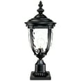 John Timberland Bellagio Outdoor Patio Light, Textured Black, Pier ...