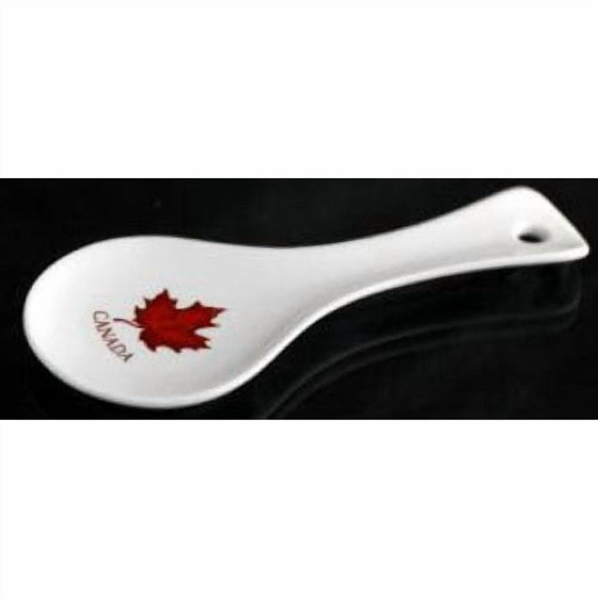 Click here for Generic 00120 - Canada Souvenir Spoon Rest-Maple L... prices
