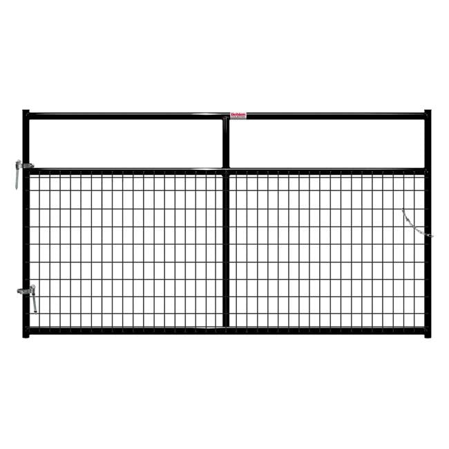 Behlen Manufacturing 40132085 8 ft. Wire Filled Gate - Black - Walmart.com