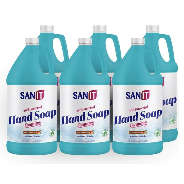 Sanit Antibacterial Foaming Hand Soap Refill - Advanced Formula with ...