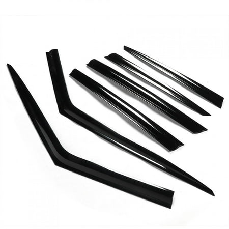 Window Vent Visor Window Rain Guard Car Accessories 6Pcs Window Vent ...