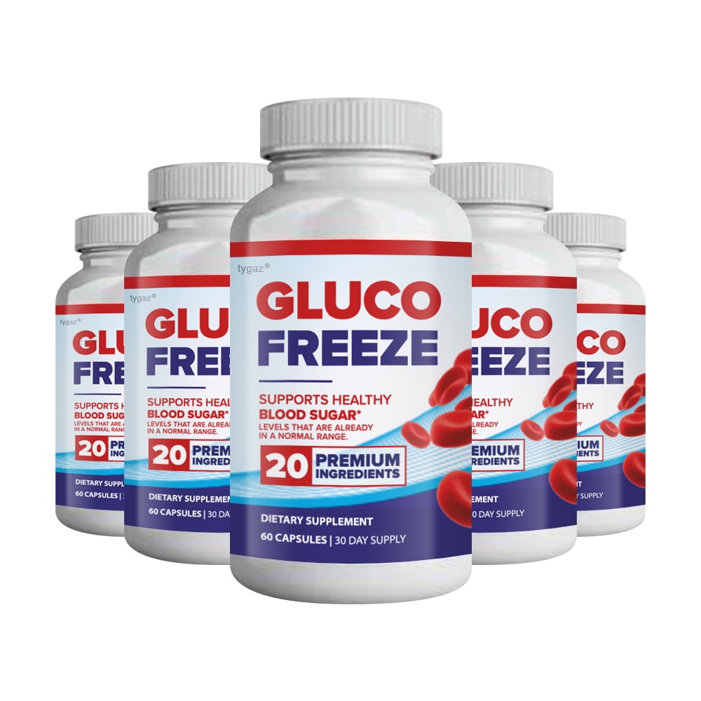 Glucofreeze - Gluco Freeze 5 Pack - Walmart.com