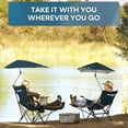 Sport-Brella Reclining Beach Chair, Midnight Blue - Walmart.com