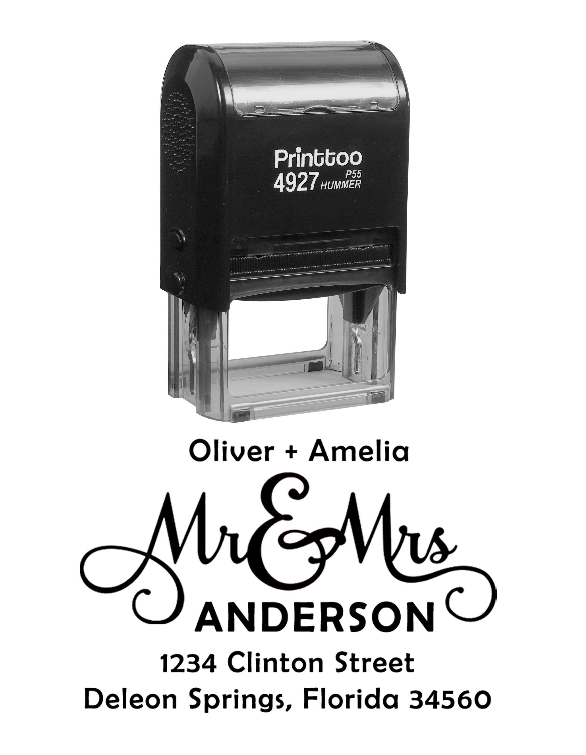 Printtoo Office Stationery Self Inking With Filed By Text And Sign ...