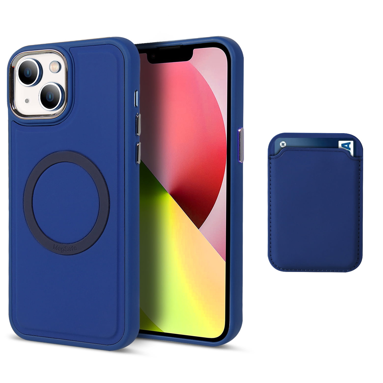 Silicone Magnetic Case for Apple iPhone 14,Compatible with MagSafe ...