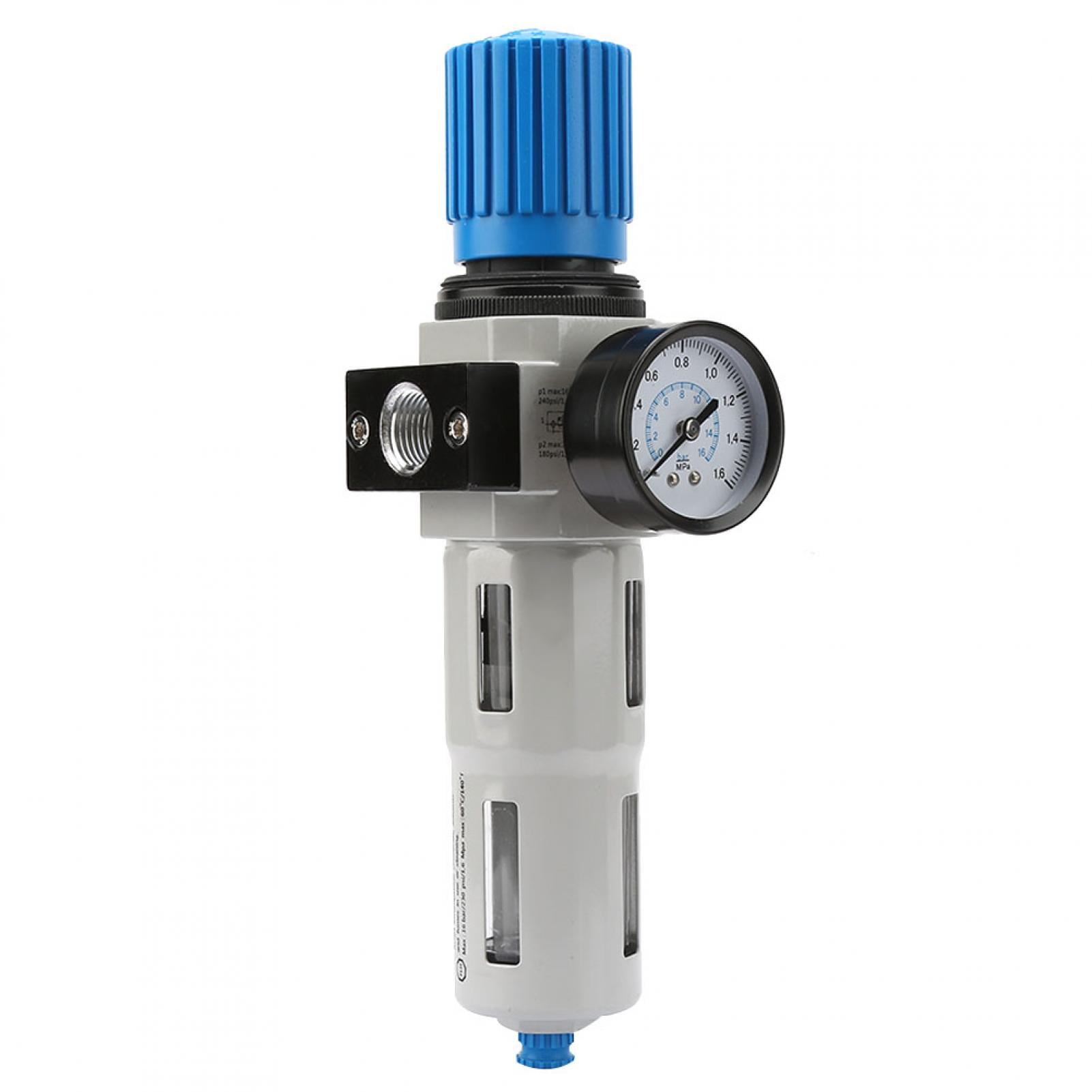 Válvula reductora de presión de aire, LFR-1/2-MIDI Compresor de flujo de aire Regulador de ...