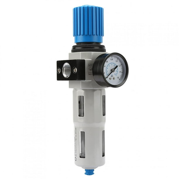 Válvula reductora de presión de aire, LFR-1/2-MIDI Compresor de flujo de aire Regulador de ...