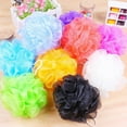 1/10X High Quality Bath Shower Sponge Mesh Scrunchie Body Wash Ball ...