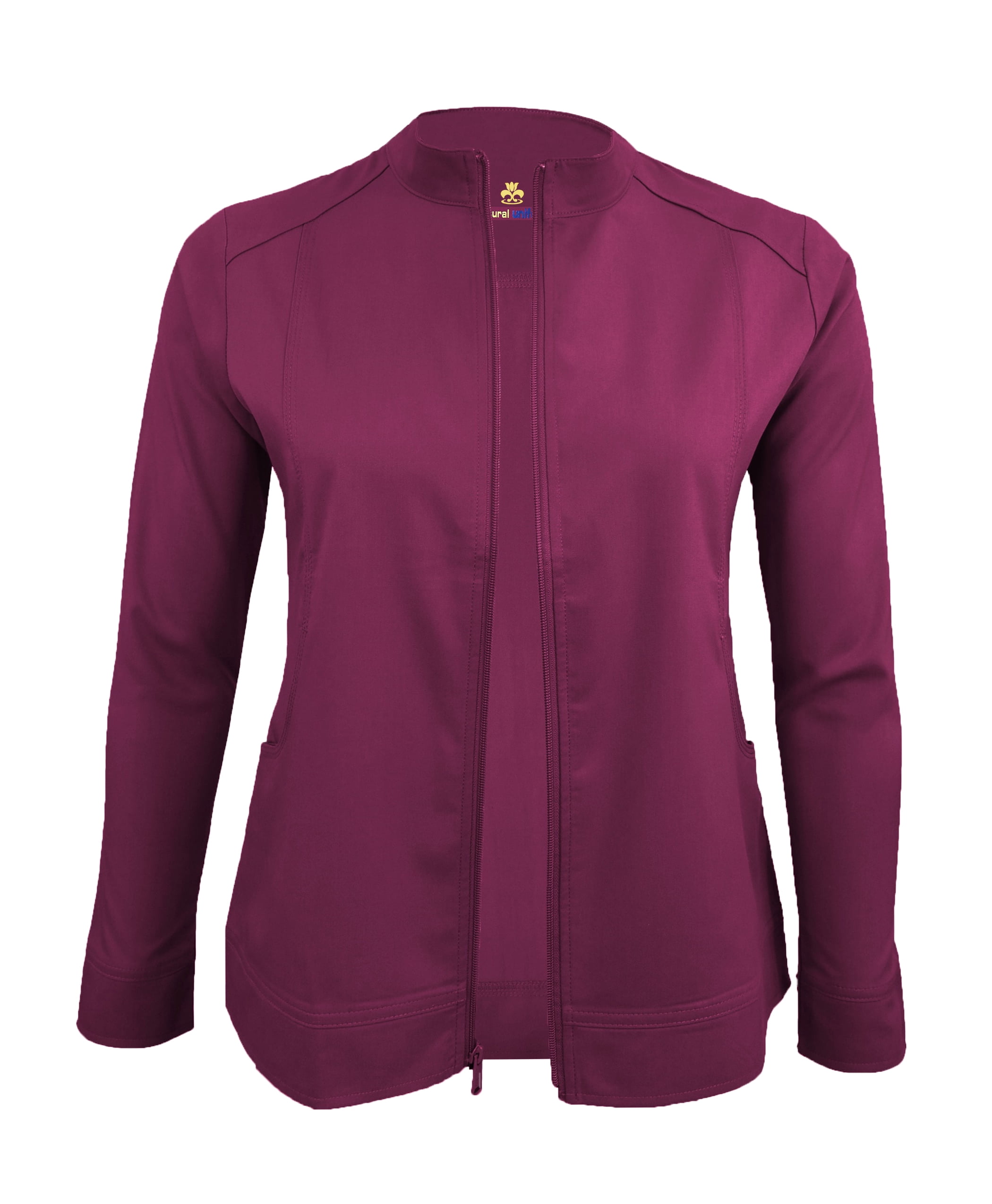 NATURAL UNIFORMS WOMENS SOFT STRETCH SCRUB JACKET AND WARM UP JACKET ...