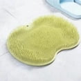 Silicone Shower Foot Massager Scrubber Mat, 2025 Upgrade Silicone ...