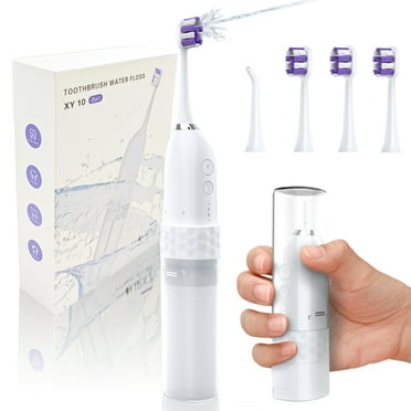 Electric Toothbrush with Tartar Remover, Teeth Cleaning Kit 2 in 1 with ...