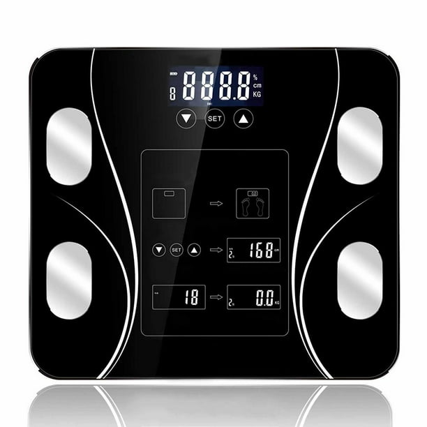 Bluetooth Smart Weight Scale Electronic Body Fat smart body fat scale ...