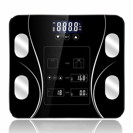 Bluetooth Smart Weight Scale Electronic Body Fat gym smart body Scale ...