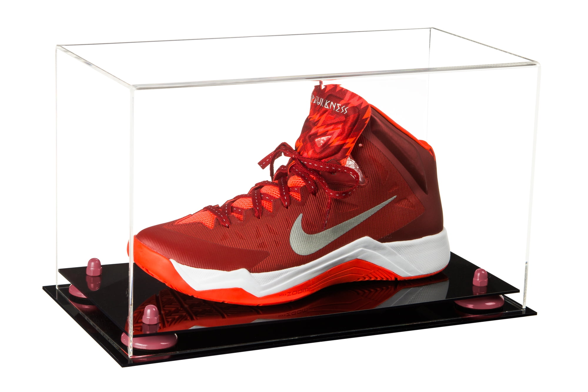 Clear Acrylic Large Shoe Display Case for Basketball Shoe Soccer Cleat ...