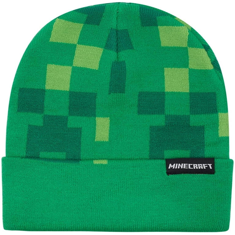 Creeper Face Minecraft Wool