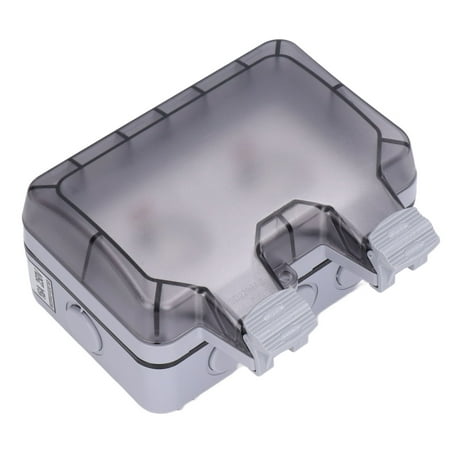 Outdoor Outlet, Weatherproof Outdoors Socket Splash Water Protection ...