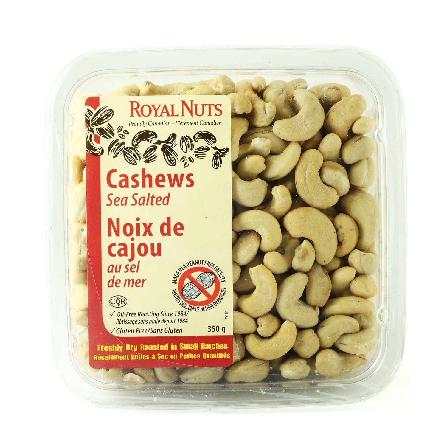 Click here for Royal Nuts Cashews Dry Roasted With Salt 350g 350g prices